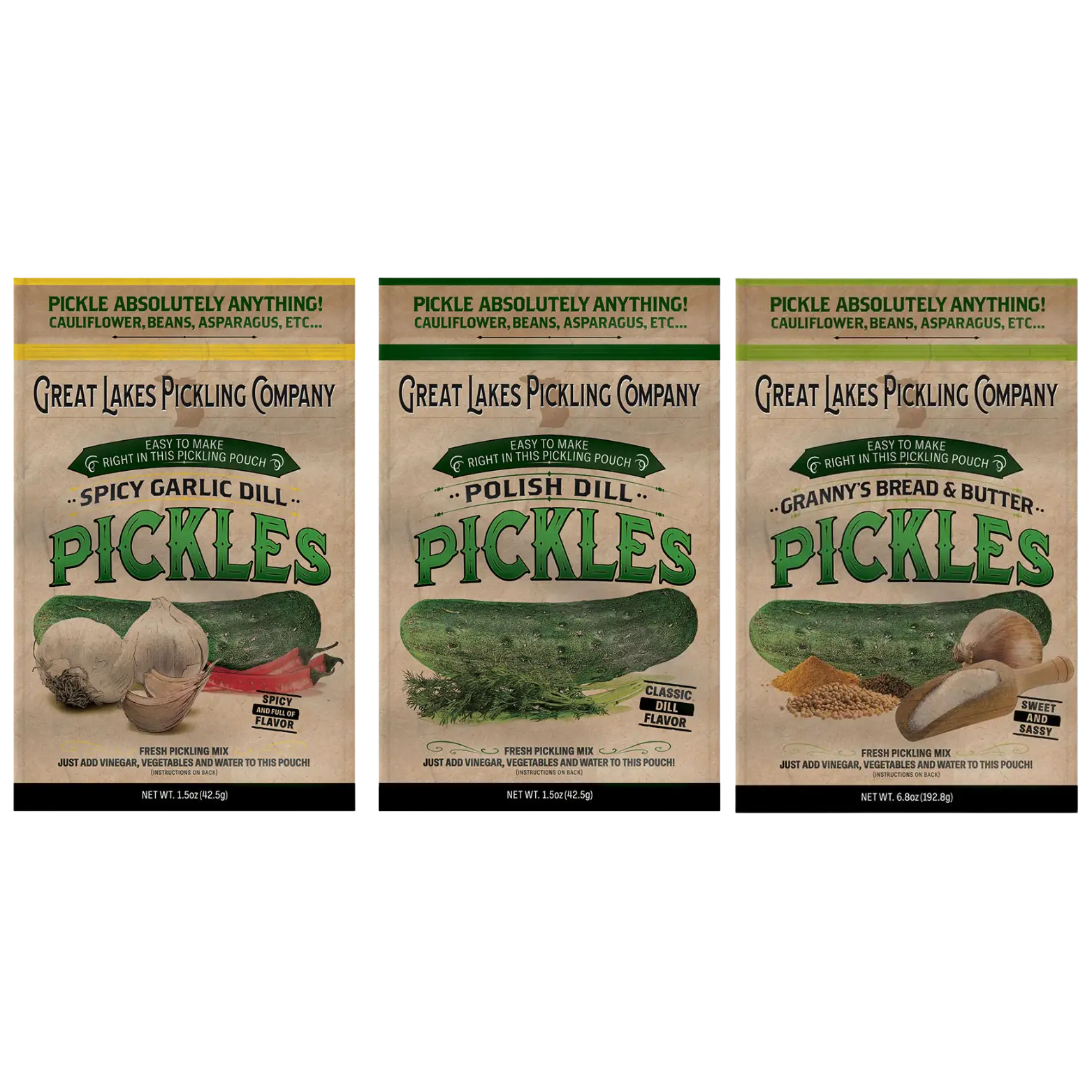 Best Sellers - Variety Bundle (New!) - Great Lakes Pickling Company
